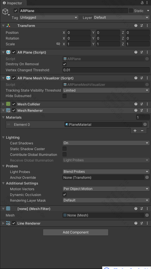 Plane Detection | YVR Developer