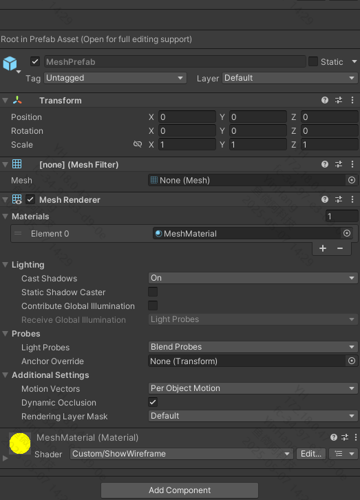 Mesh | YVR Developer